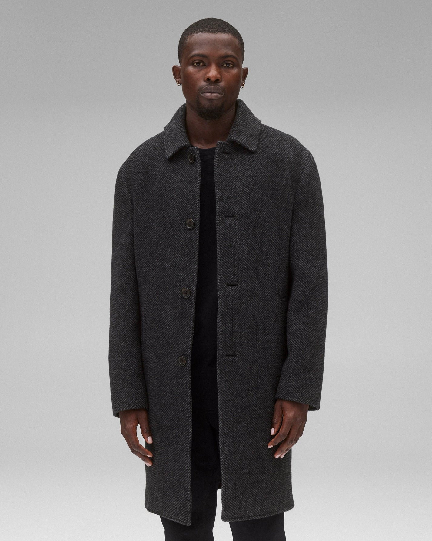 Wool Herringbone Scout Coat | Reigning Champ | Reigning Champ US