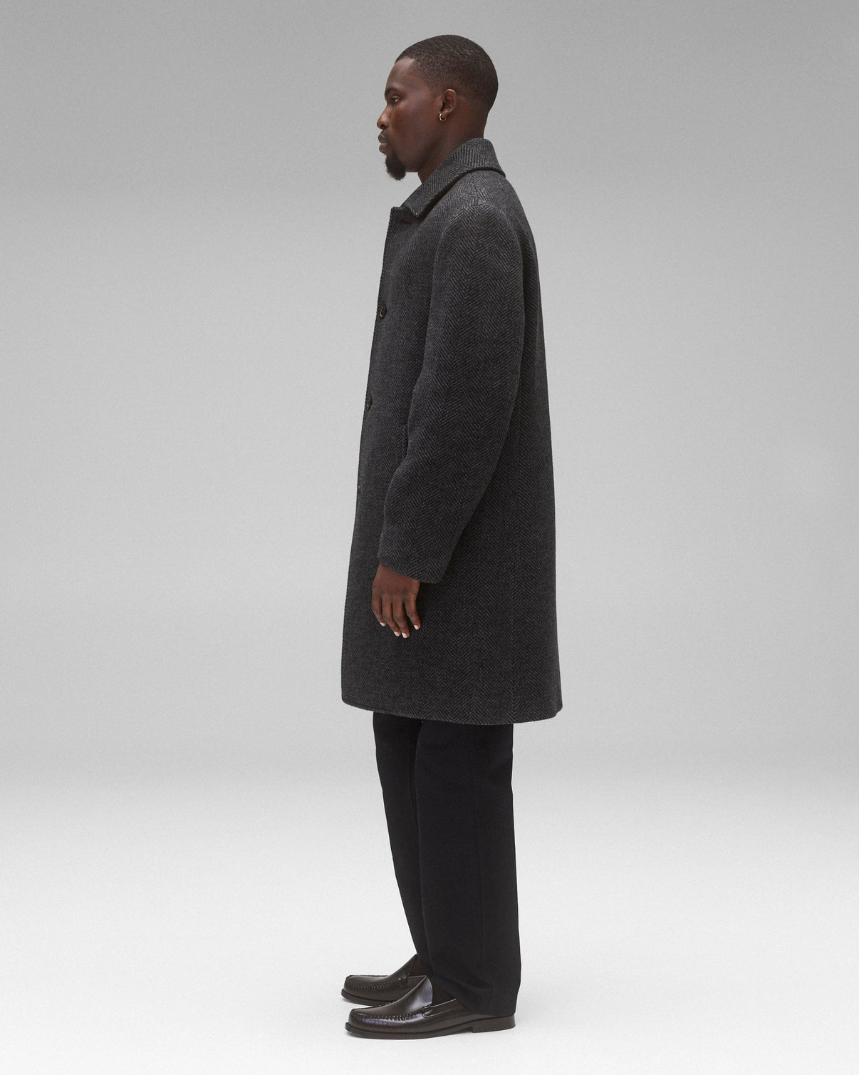 Wool Herringbone Scout Coat | Reigning Champ | Reigning Champ US