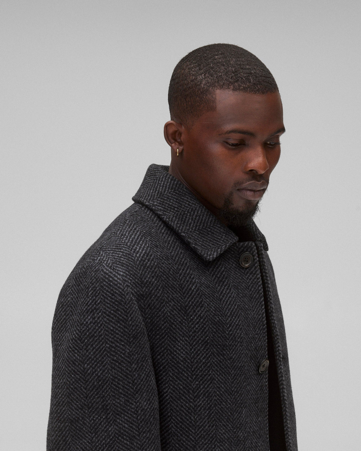 Wool Herringbone Scout Coat | Reigning Champ | Reigning Champ US