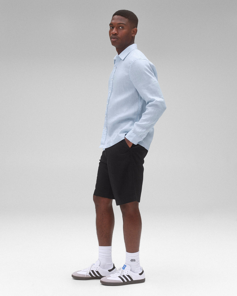 Solotex Linen Pavilion Relaxed Short 10" | Reigning Champ | Reigning ...