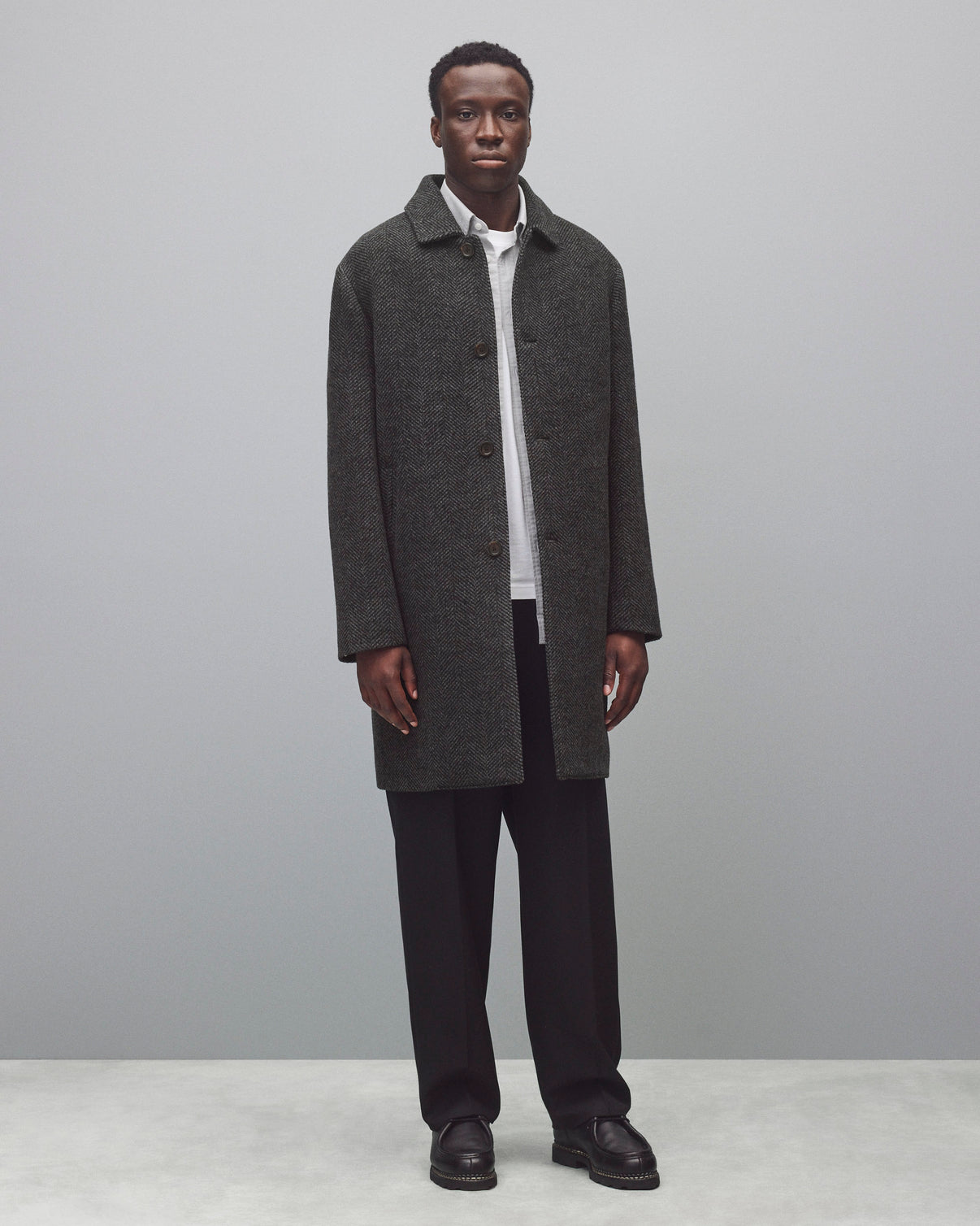Wool Herringbone Scout Coat | Reigning Champ | Reigning Champ US