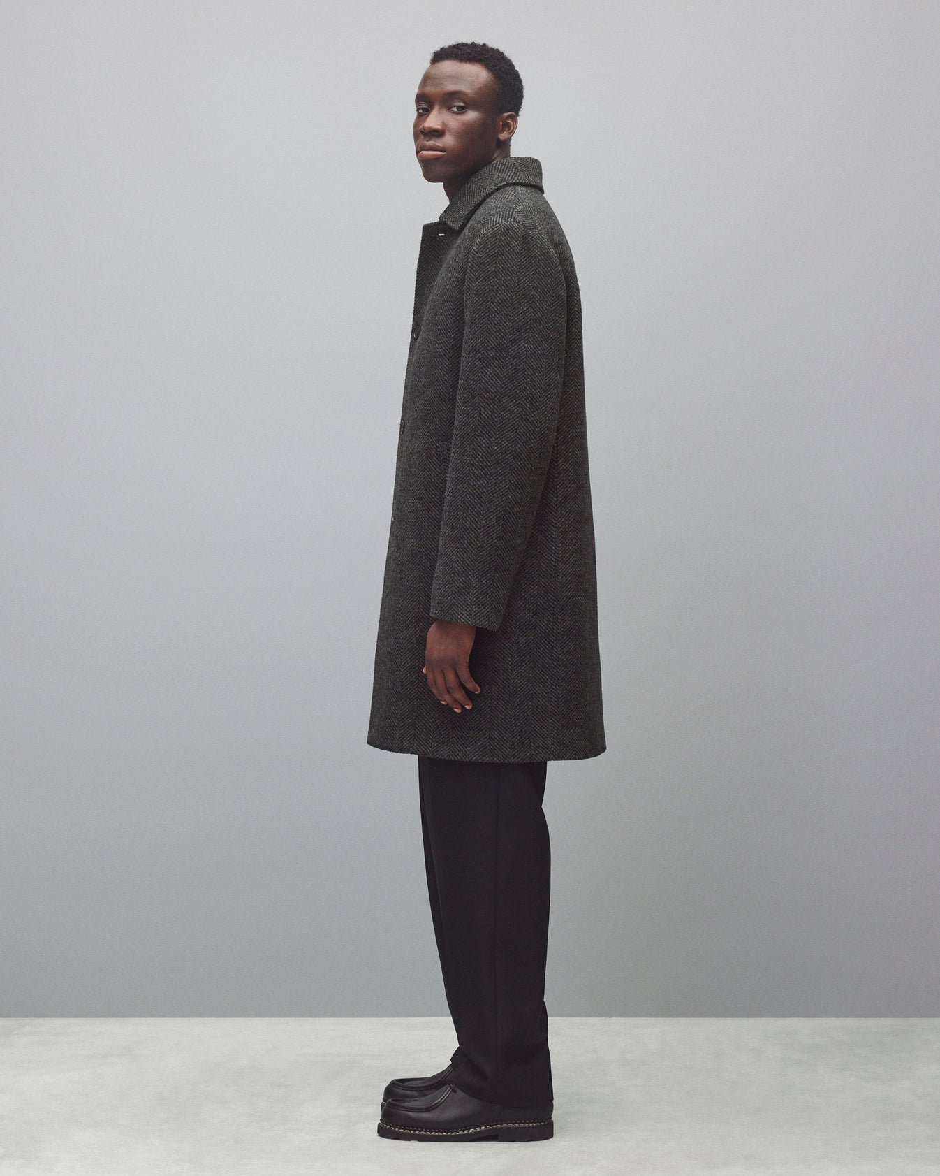 Wool Herringbone Scout Coat | Reigning Champ | Reigning Champ US