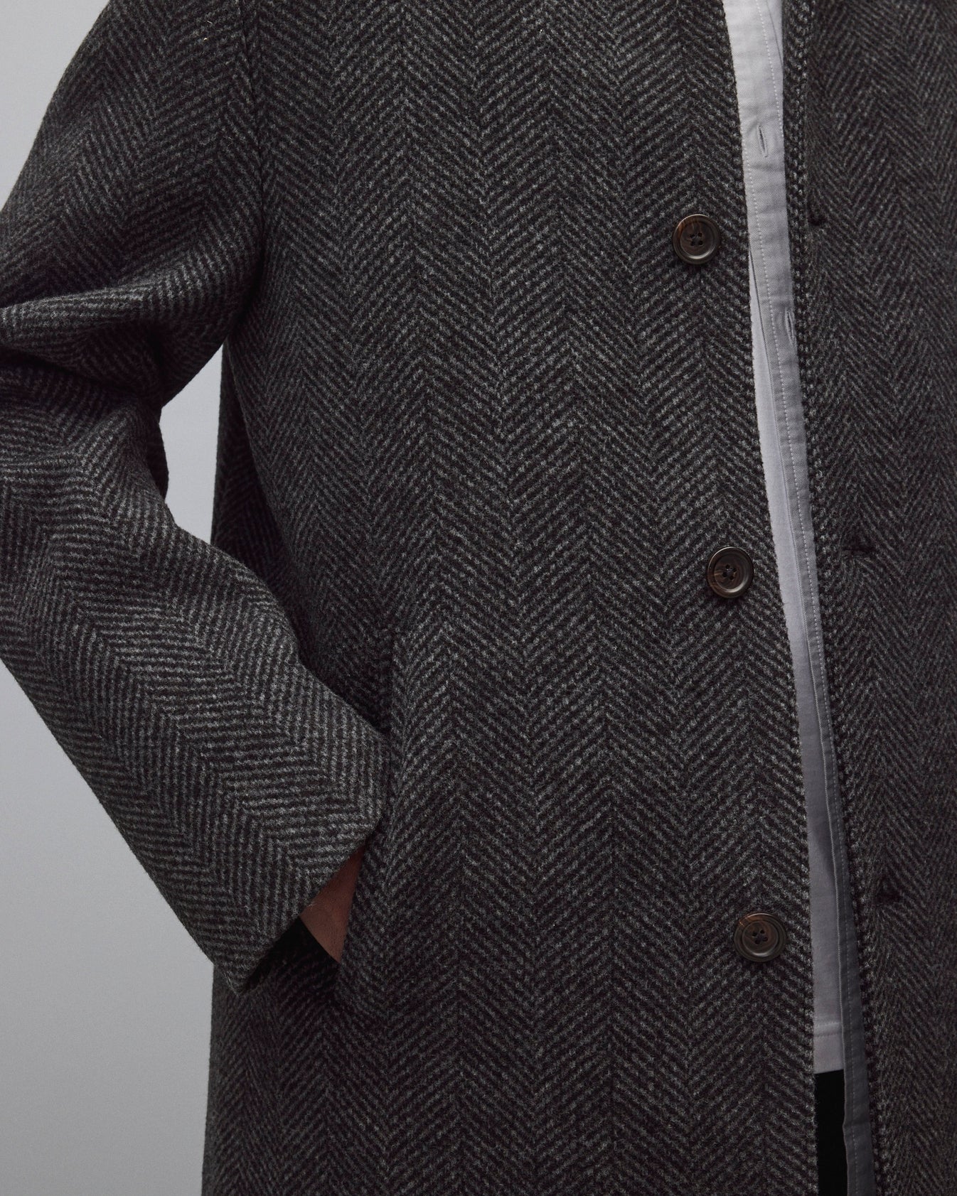 Wool Herringbone Scout Coat | Reigning Champ | Reigning Champ US