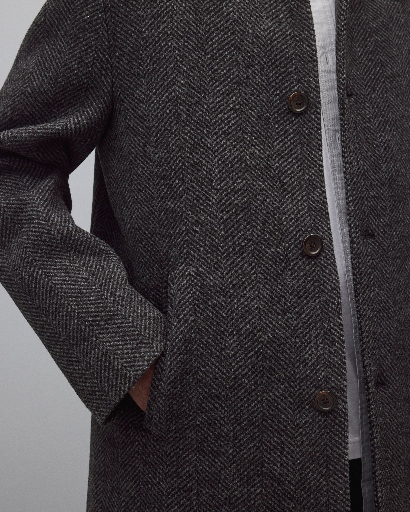 Wool Herringbone Scout Coat | Reigning Champ | Reigning Champ US
