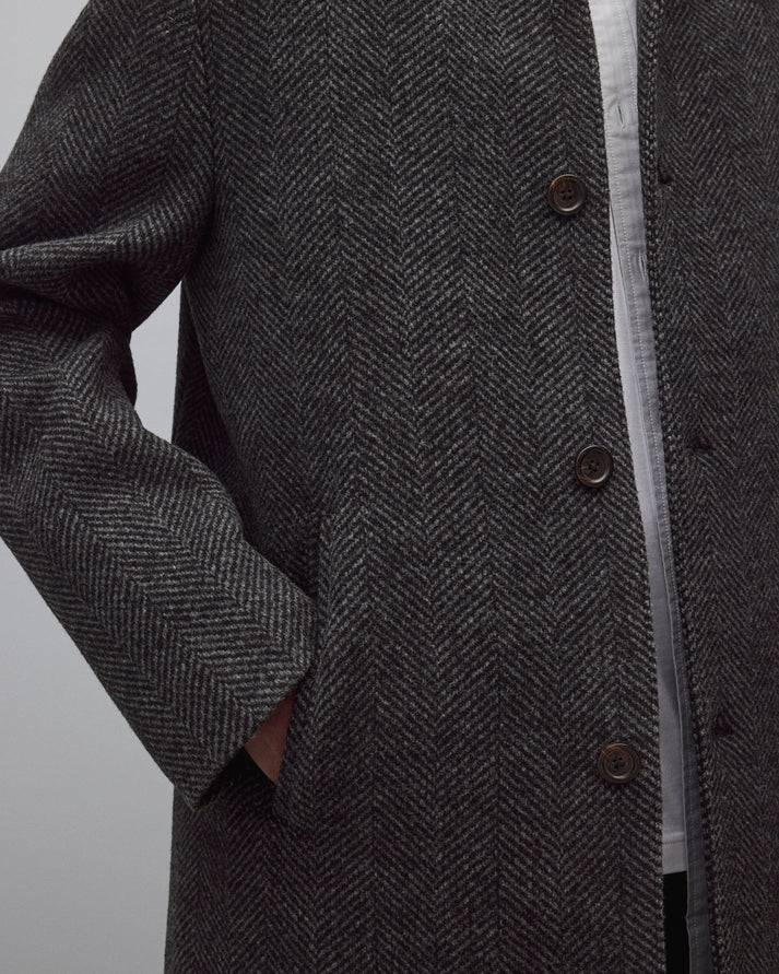 Wool Herringbone Scout Coat | Reigning Champ | Reigning Champ US