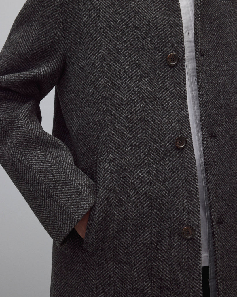 Wool Herringbone Scout Coat | Reigning Champ | Reigning Champ US