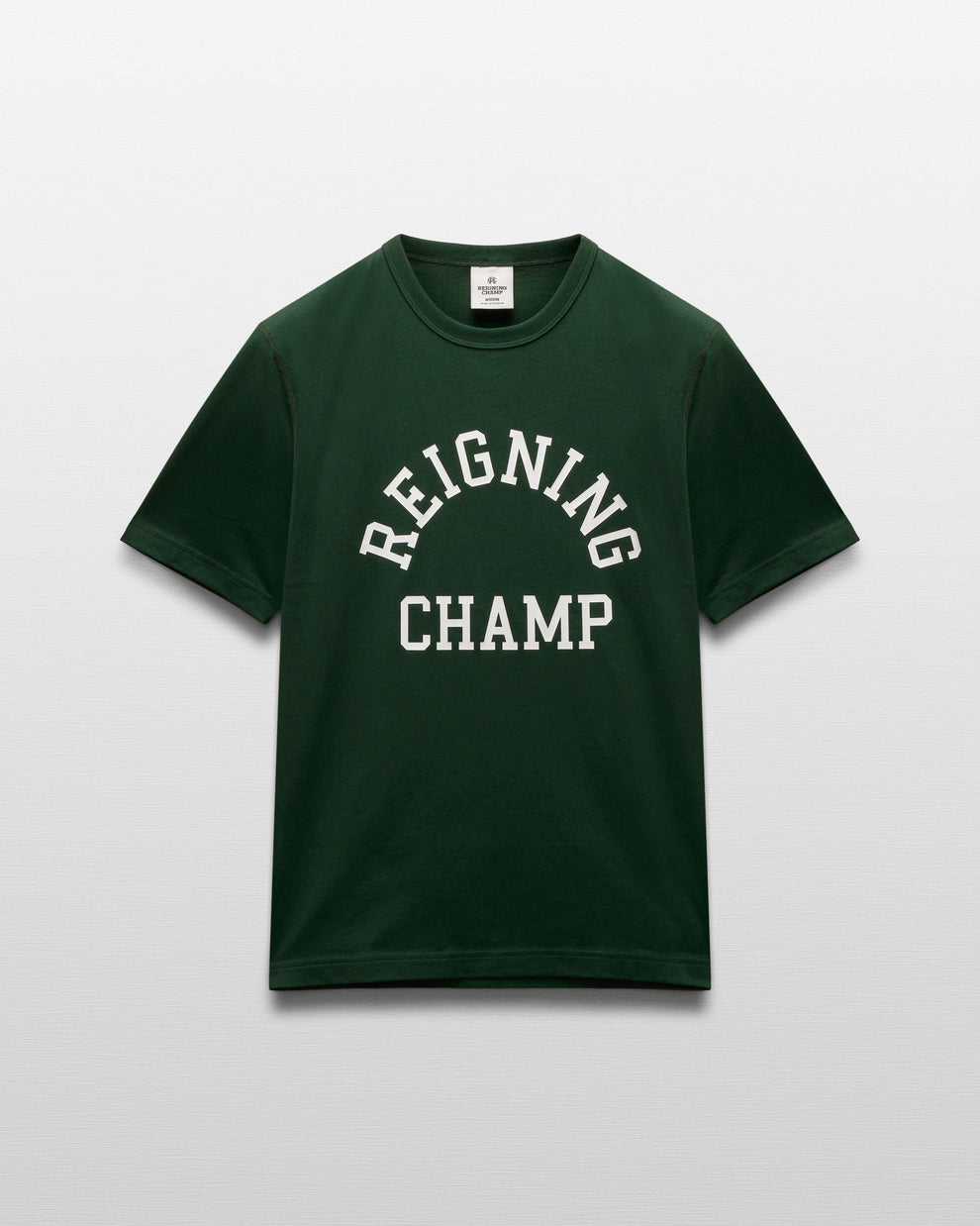 Lightweight Jersey Arch Logo Standard T-Shirt | Reigning Champ ...